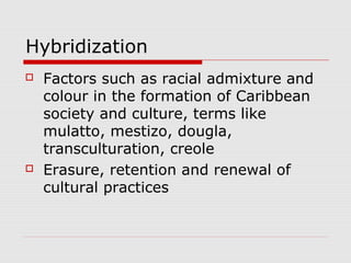 Module 1 caribbean studies | PPT