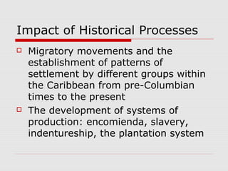 Module 1 caribbean studies | PPT