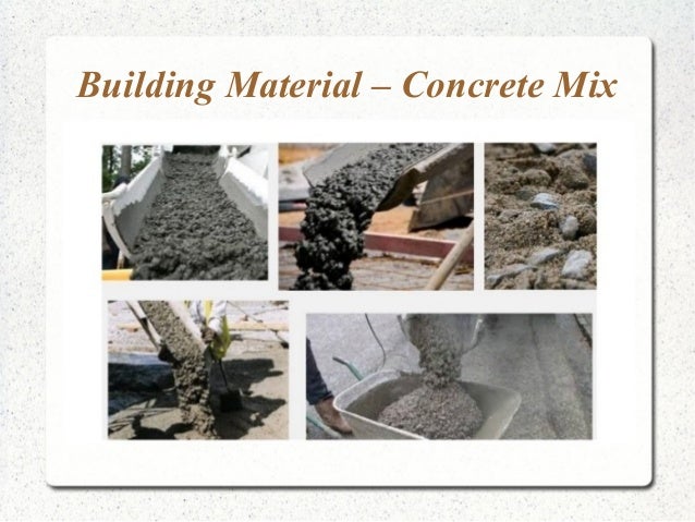 Types Of Building Materials