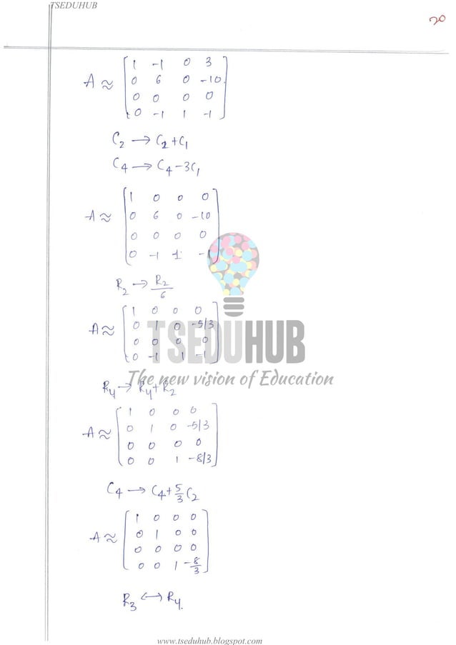 M1 complete notes | PDF