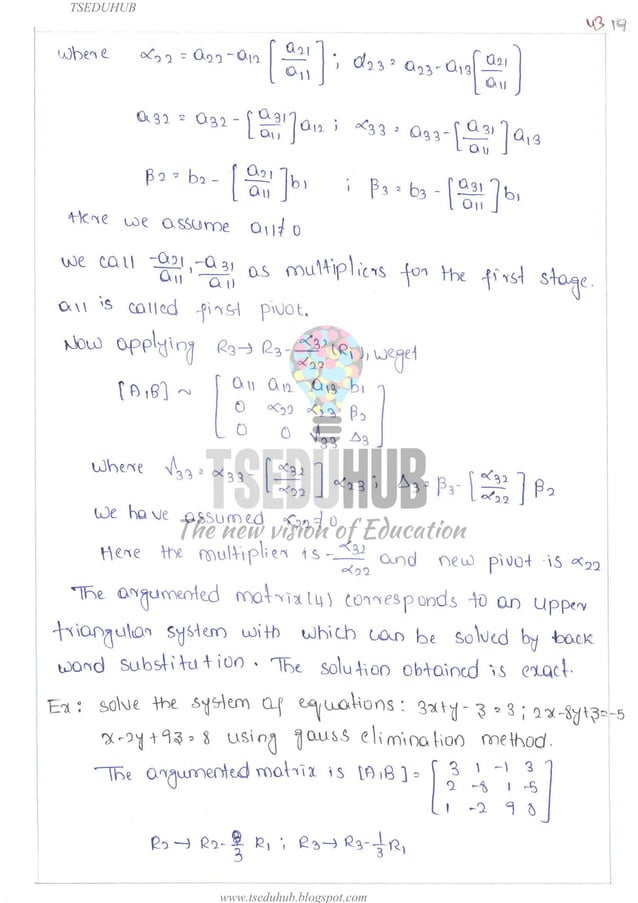 M1 complete notes | PDF