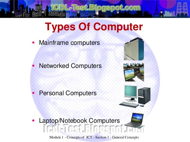 ECDL/ICDL Module 1 - Concepts of ICT (Information and Communication T…