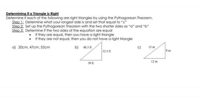 Module 5 Discovery of Pythagorean Theorem | PPT