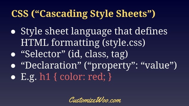 Woocommerce Customization Definitions Pdf