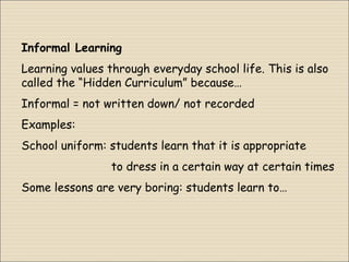 M1_Education Education is the transmission of culture and knowledge ...