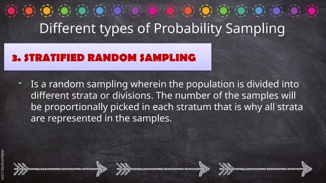 M1_IDENTIFYING THE DIFFERENT RANDOM SAMPLING TECHNIQUE.pptx | Free Download
