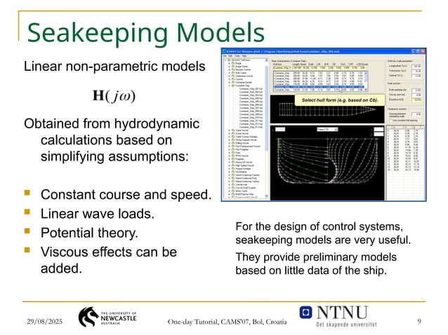 First introduction to the hydraulics model | PPTX