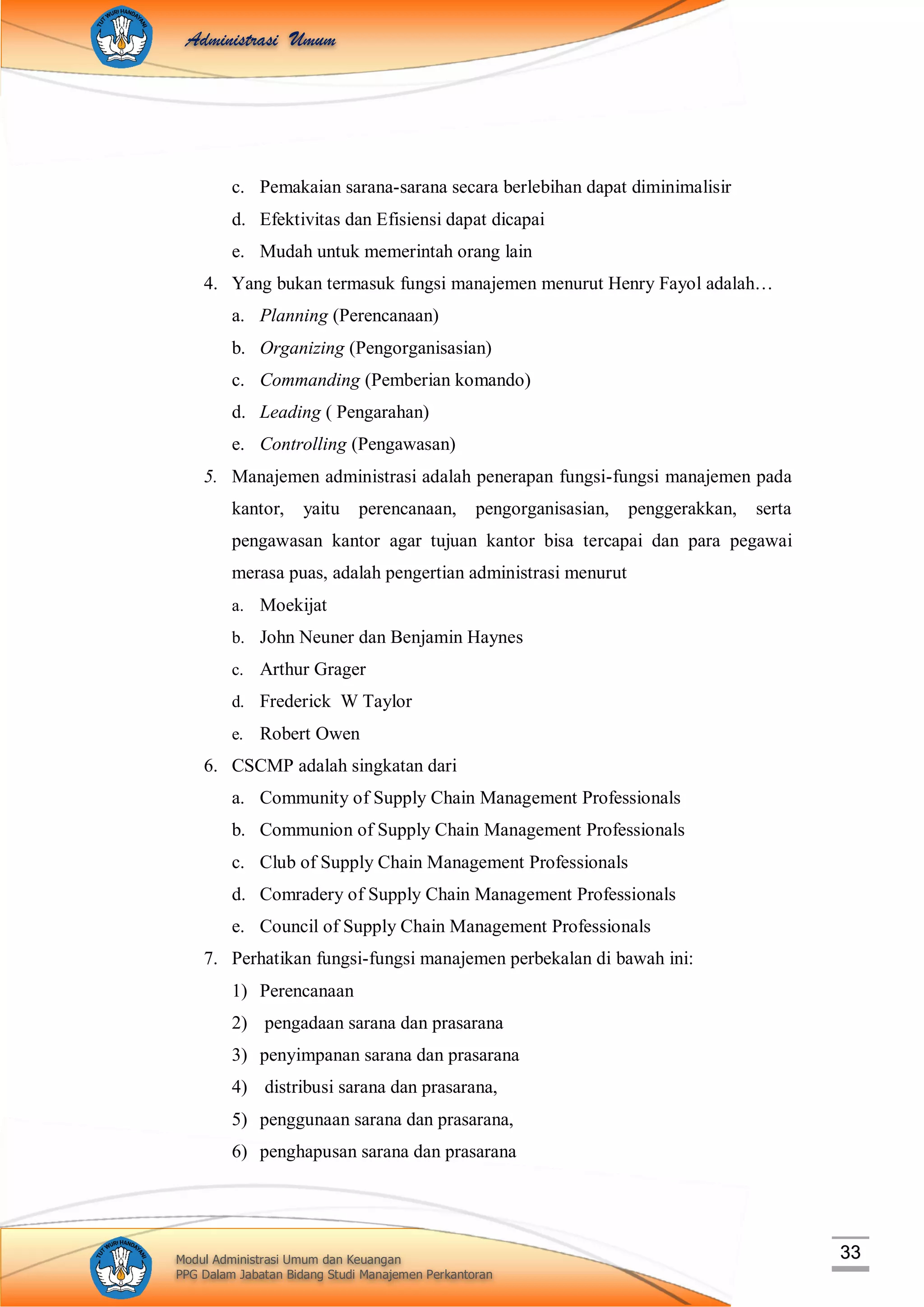 M1 kb1 administrasi umum | PDF