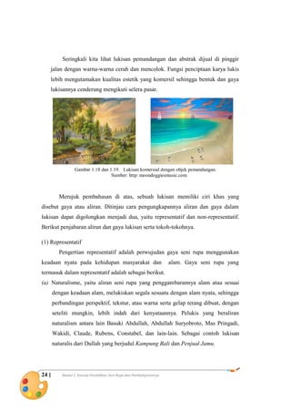 Materi 1 KB 1 Konsep seni rupa pengertian, unsur dan klasifikasi | PDF