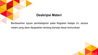 Materi 2 PPT M1KB2 : Perkembangan Komunikasi Sesuai Tahapan Usi | PPTX