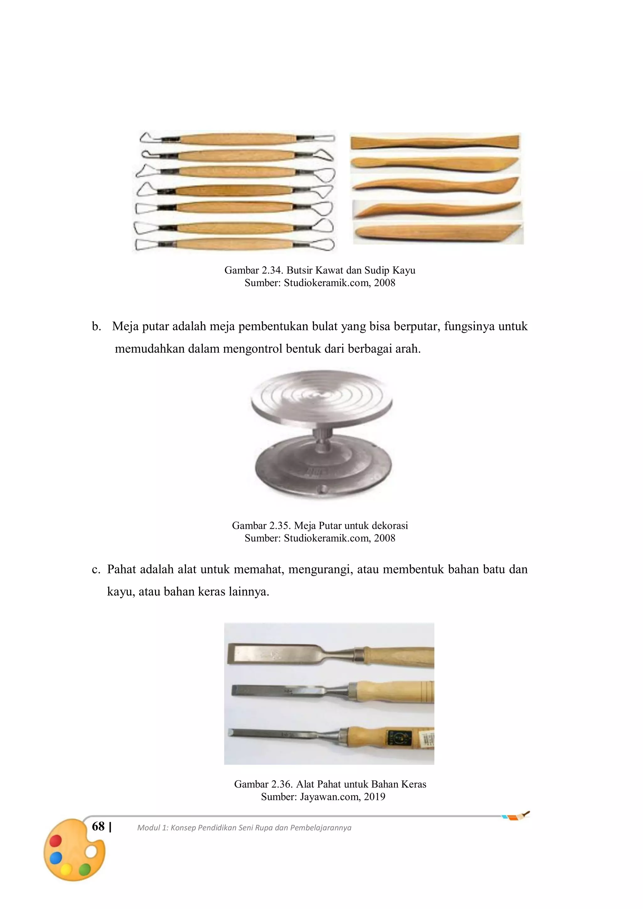 Materi 1 KB1: Bahan, teknik dan prosedur berkarya seni rupa | PDF