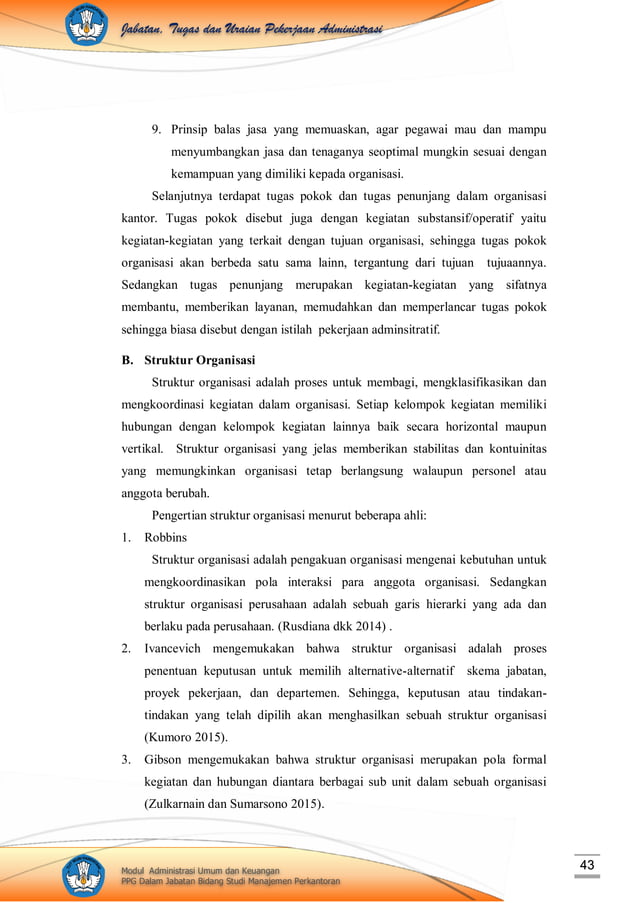M1 kb2 jabatan, tugas, dan uraian pekerjaan adm | PDF
