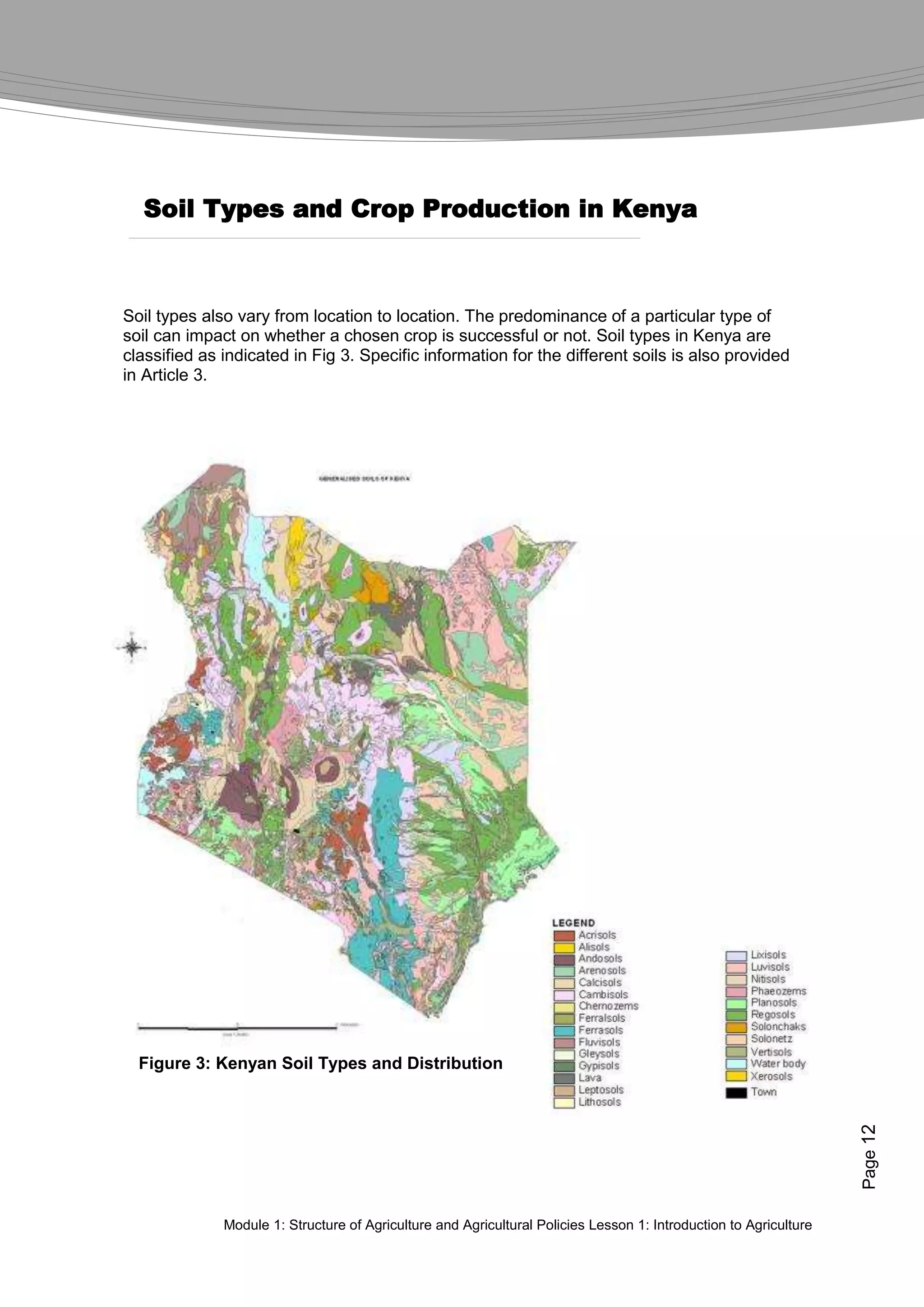Farmer's Agribusiness Training Course: Module 1 - Structure of ...