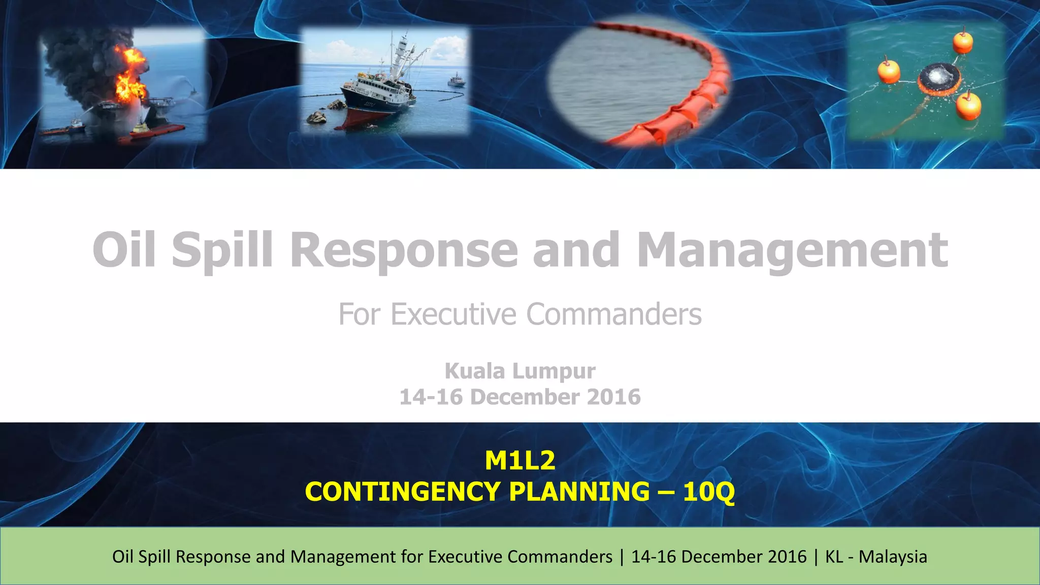 10 Questions to assess an Oil Spill Contingency Plan | PDF