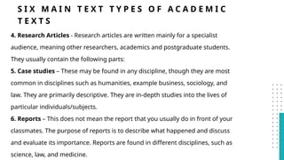 M1_Language of Academic Texts from Various Disciplines.pptx