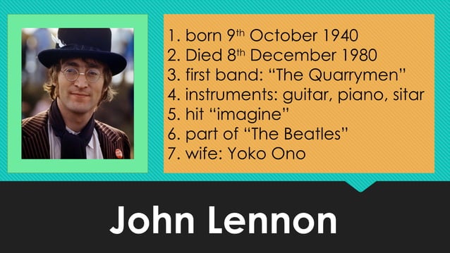 FAMOUS PEOPLE FROM THE PAST AND FROM THE PRESENT | PPT
