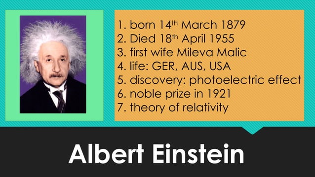 FAMOUS PEOPLE FROM THE PAST AND FROM THE PRESENT | PPT