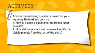 M1_Astronomical Phenomena Known to Astronomers.pptxesson 2_ | PPTX
