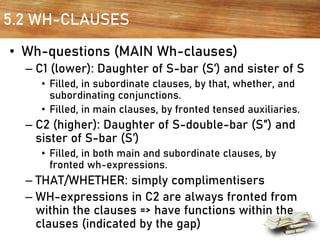 M1 lesson 5.2 WH-clauses | PDF