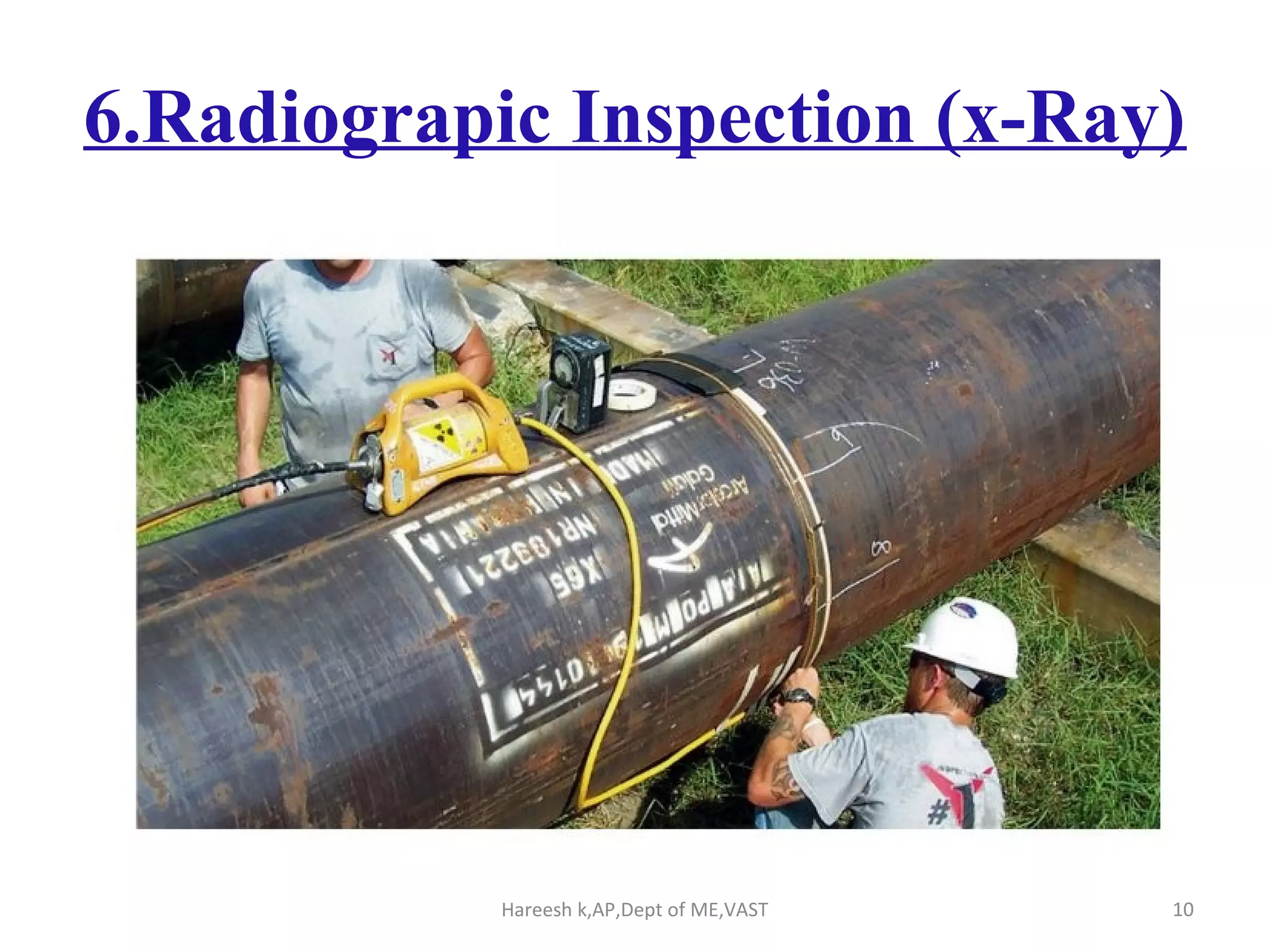 Introduction to NDT and Visual Inspection | PPT