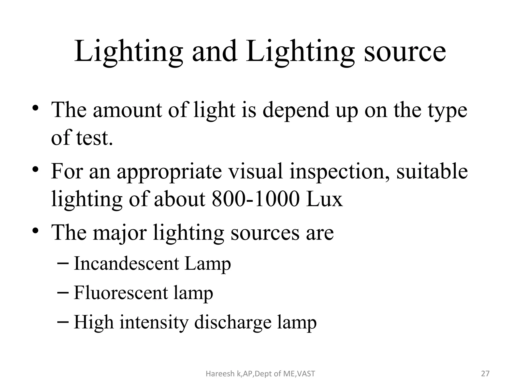 Introduction to NDT and Visual Inspection | PPT