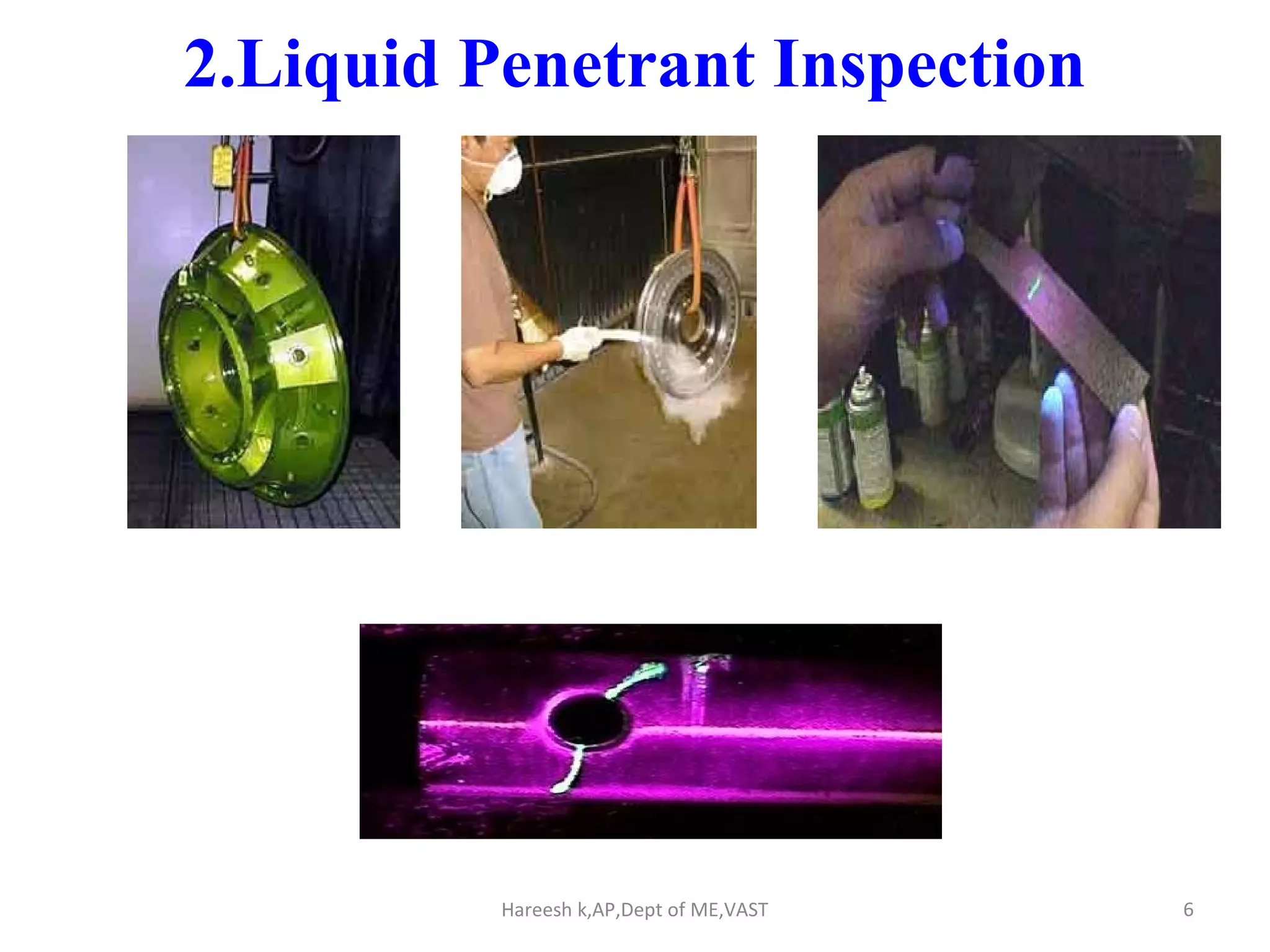 Introduction to NDT and Visual Inspection | PPT