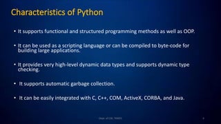 Python for Machine Learning | PPT