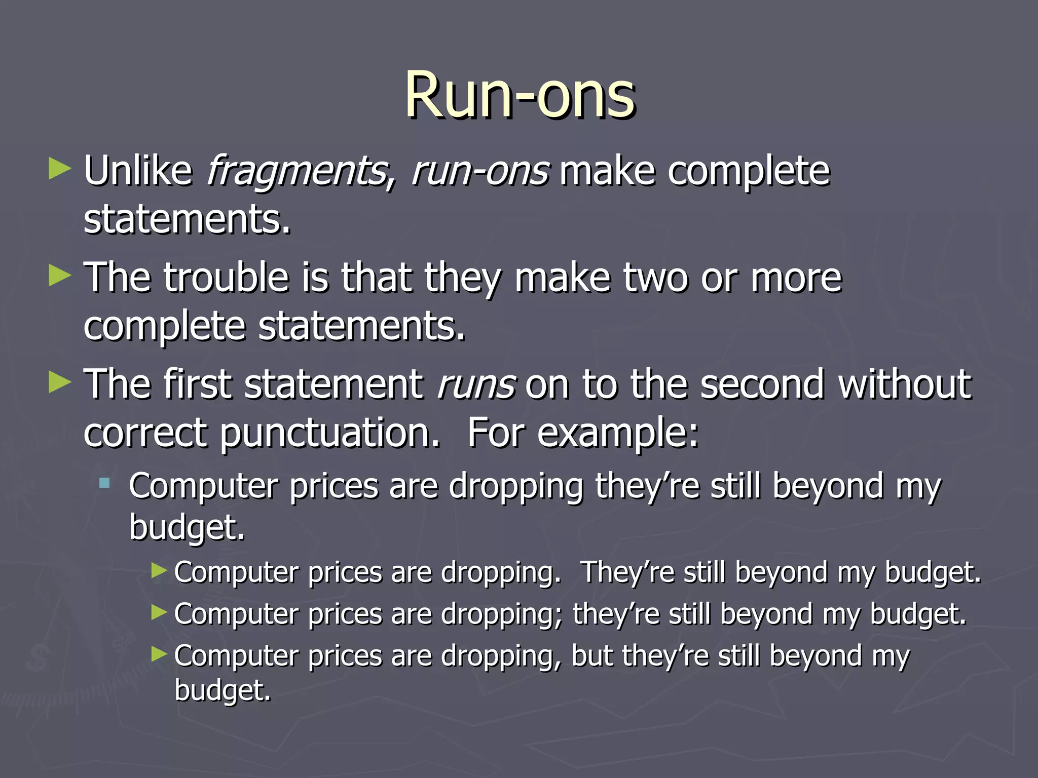 Sentence Structure | PPT