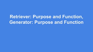 A gentle exploration of Retrieval Augmented Generation | PPTX | Search ...