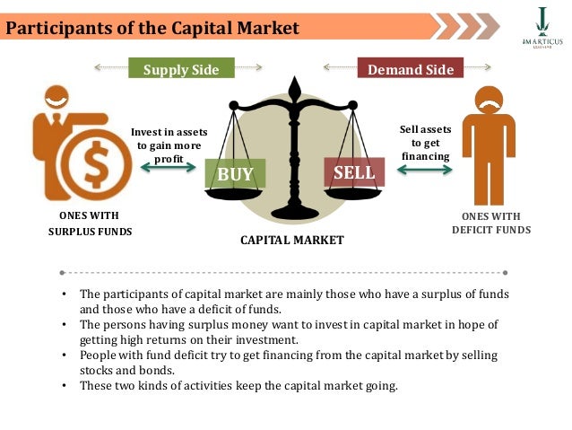 Financial systems role of market participants