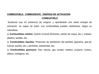 M1 tema 1 deteccion de incendios quimica del fuego | PPT