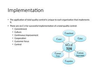 Total Quality Control Concept in buildings | PPT