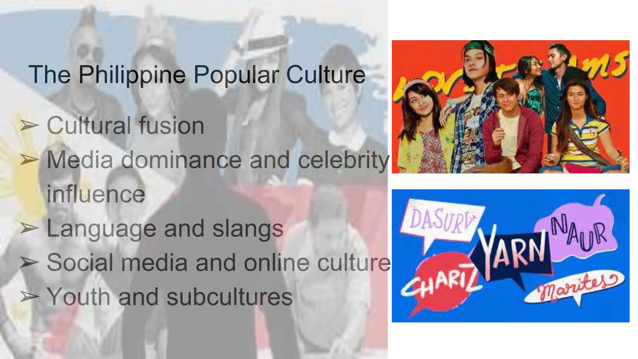 Understanding Culture and Popular Culture in the Philippines | PPTX