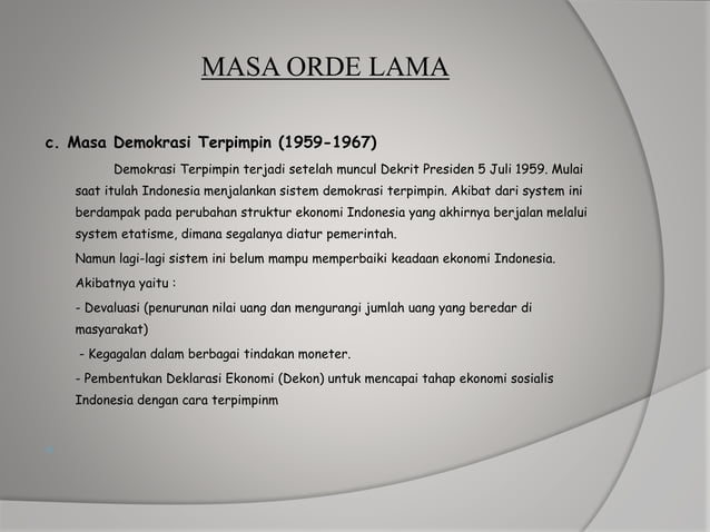 M2. sejarah perekonomian indonesia | PPTX