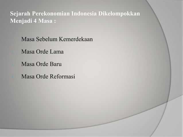 M2. sejarah perekonomian indonesia | PPTX