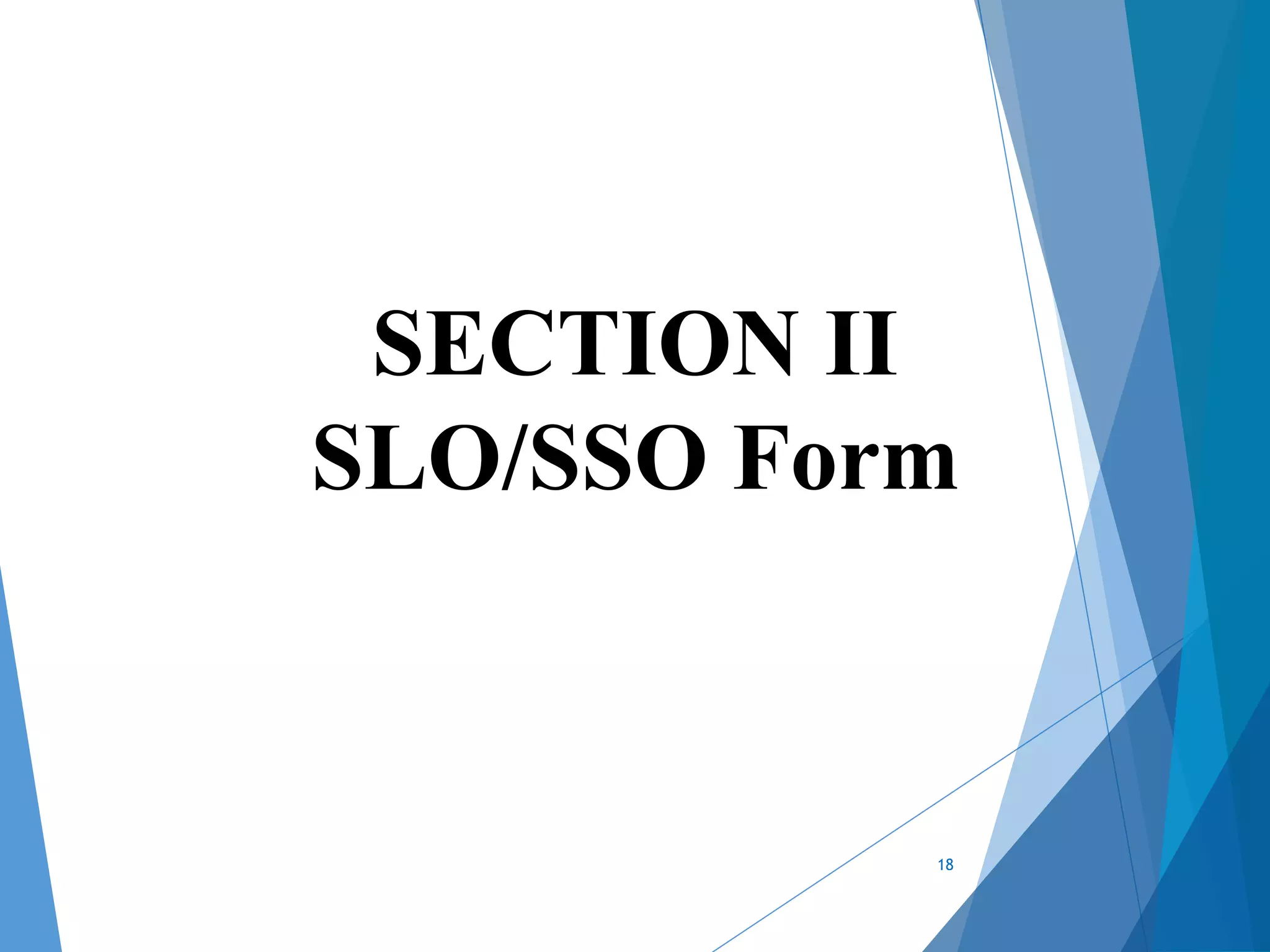 M2 building the slo-sso-final | PPT