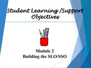 M2 building the slo-sso-final | PPT