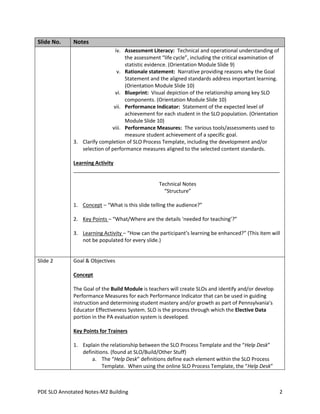 M2 Building Trainer Notes | PDF