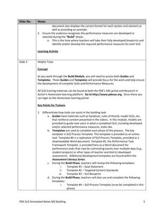 M2 Building Trainer Notes | PDF