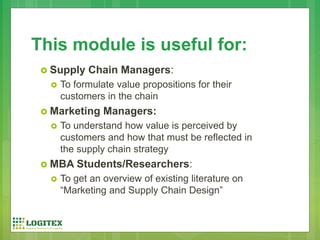 Supply chain customer value | PPTX