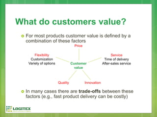 Supply chain customer value | PPT