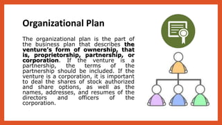 Lesson 4 Detailed outline of a business plan | PPTX