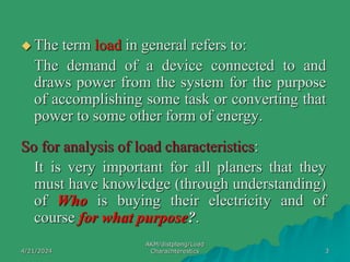 Electrical load characteristics of transmission line.ppt