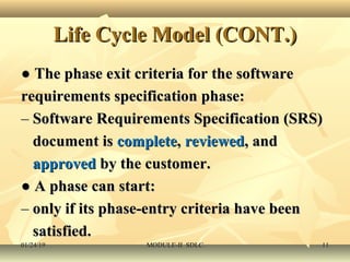 Software Development Life Cycle | PPT