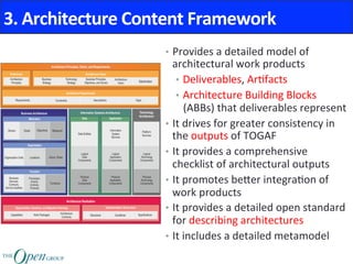 TOGAF Classroom Series - M2 togaf-9-components | PDF
