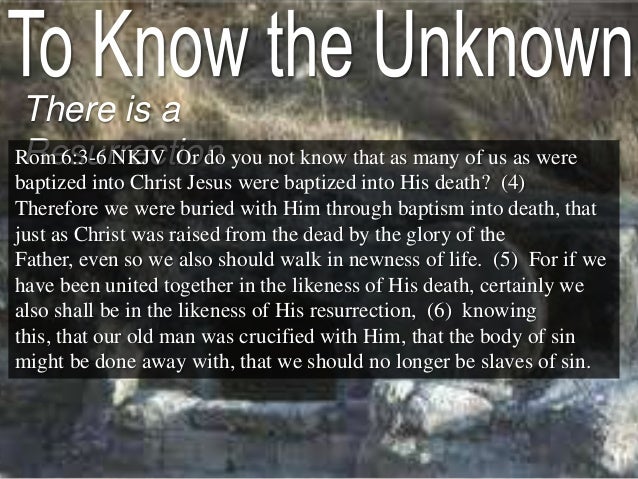 M2013 s38 to know the unknown