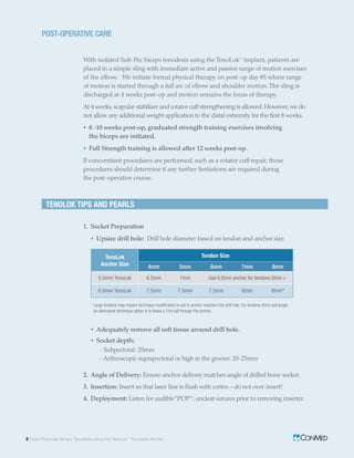 Brad Bernardini, MD: Sub-Pectoralis Biceps Tenodesis Using the TenoLok ...