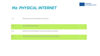 PHYSICALINTERNET DEFINITION AND TOPICS -EN | PDF