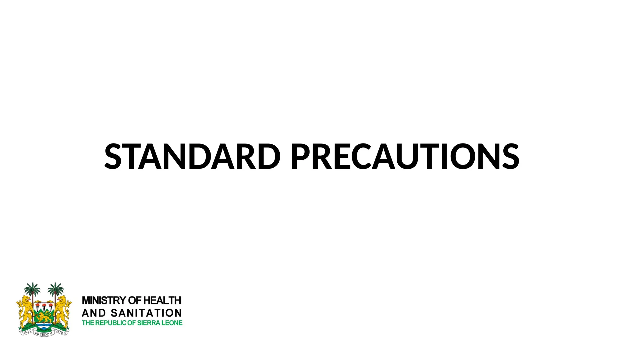M2_1_Standard precautions_Hand hygiene.pptx | Skin and Dermatology ...