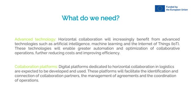 HORIZONTAL COLLABORATION IN LOGISTICS - EN | PPT